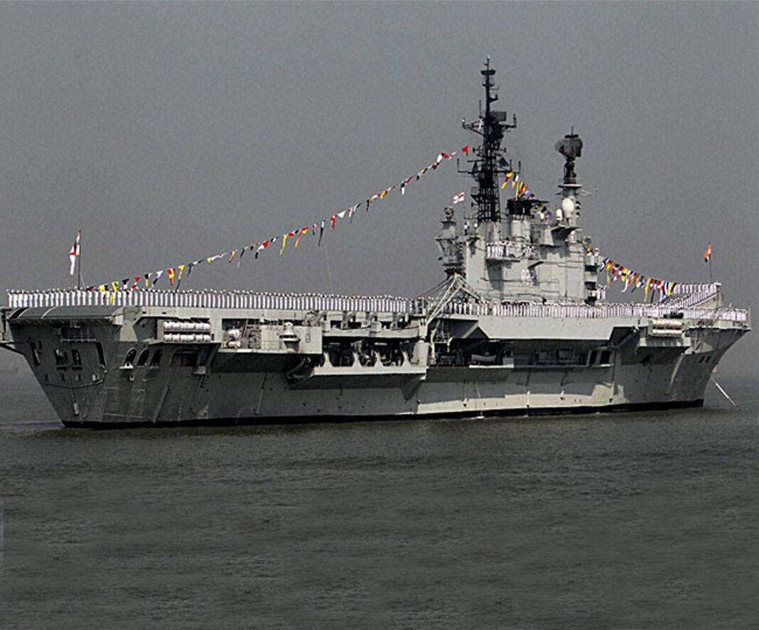 Decommissioned Aircraft Carrier INS Viraat Takes Its Last Journey ...