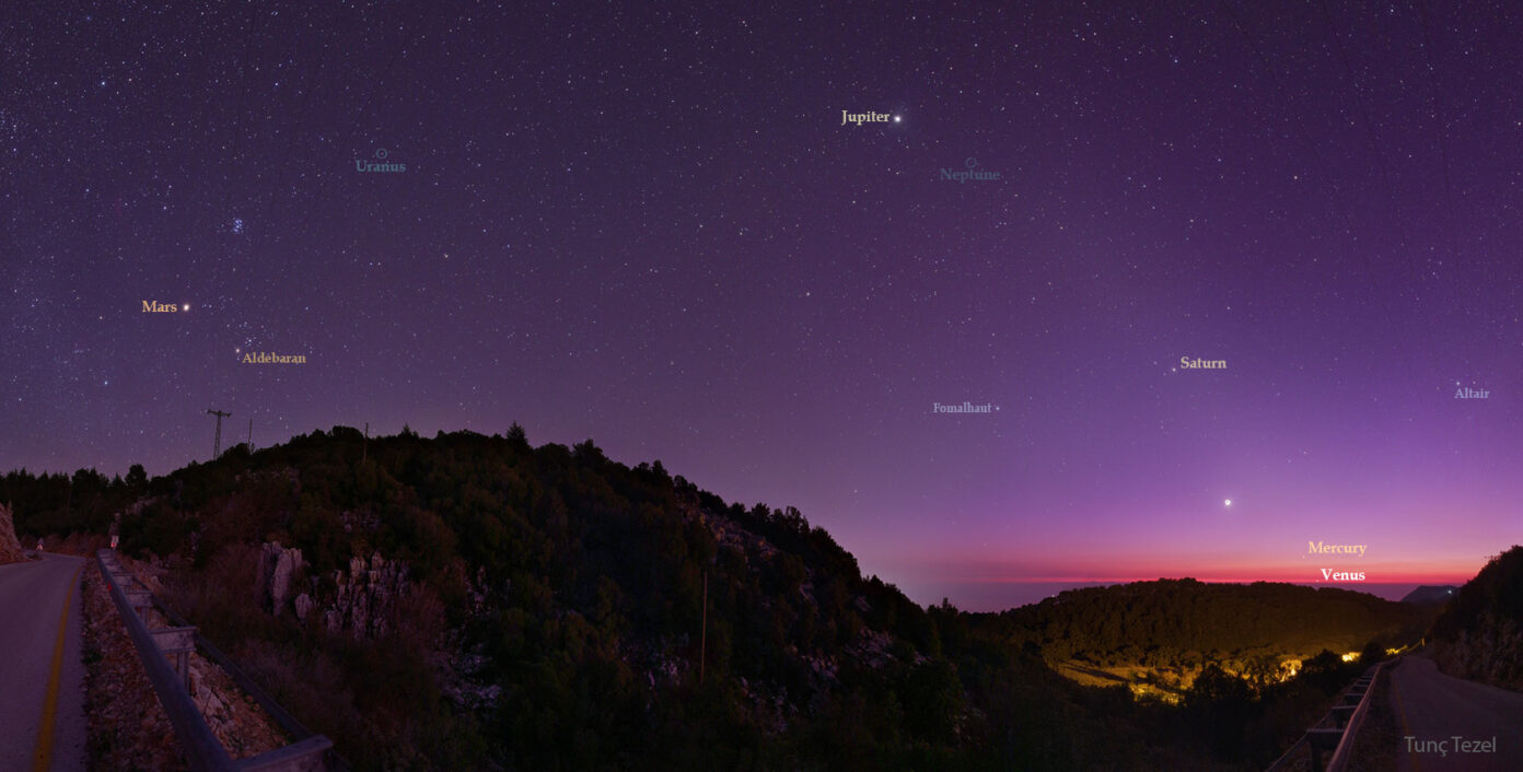 'Planet Parade' Lights up the Night Sky — Transcontinental Times