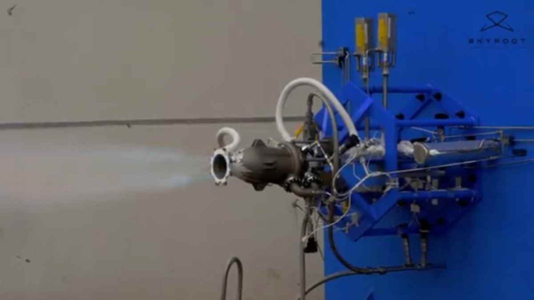 Skyroot Aerospace Successfully Tests Fully 3D-Printed Cryogenic Engine ...