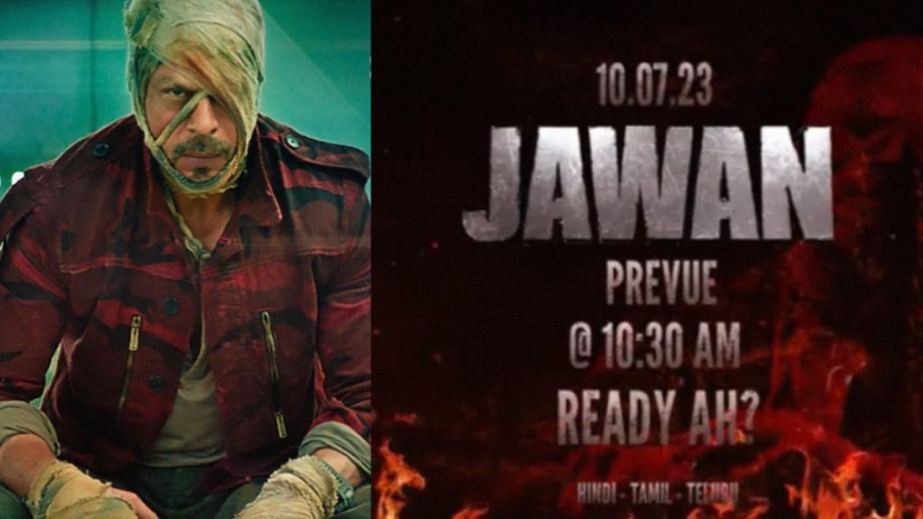 'Jawan' Trailer Antcipation Level up: Shah Rukh Khan Unveils the Prevue ...