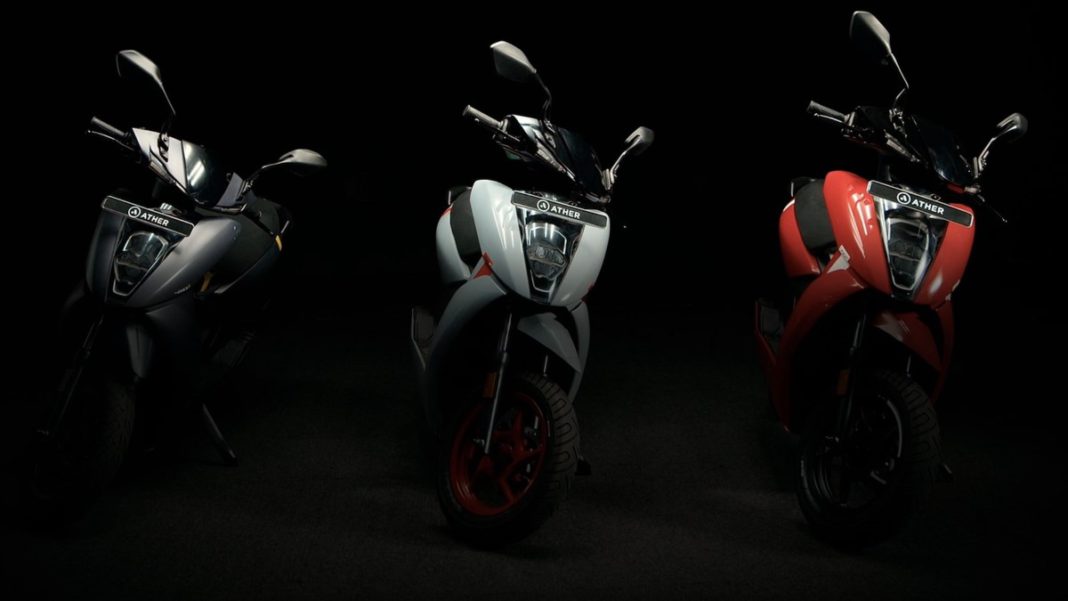 Ather Energy Unveils Ather 450S: The Latest Affordable Electric Scooter ...